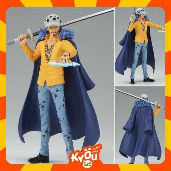 Jual [COD] Dxf Figure Trafalgar Law - The Grandline Men Extra 18Cm ...