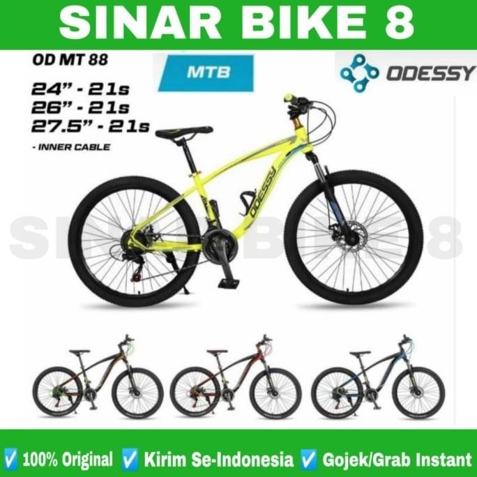 Jual Sepeda Gunung MTB ODESSY TANK MT2788 Ukuran 26 Inch 21 Speed ...