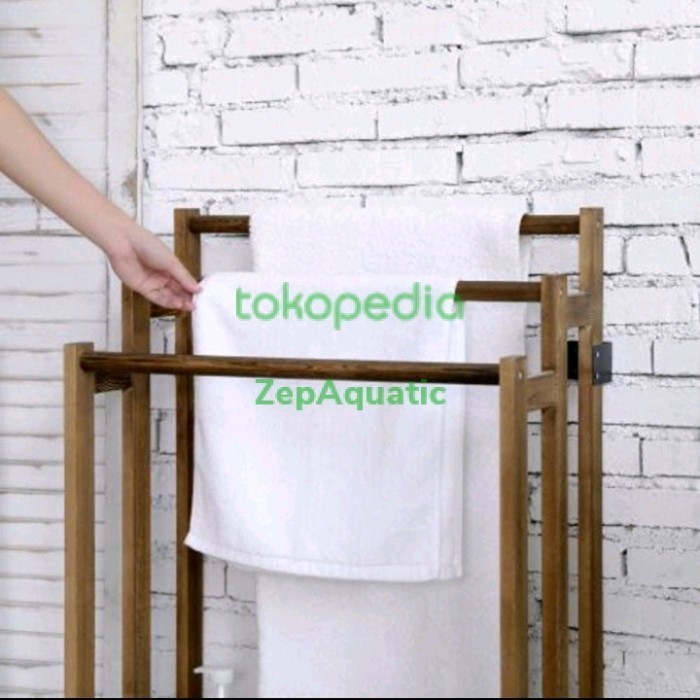 Jual TEMPAT GANTUNGAN HANDUK MINIMALIS DARI KAYU UKURAN ADA DI ...
