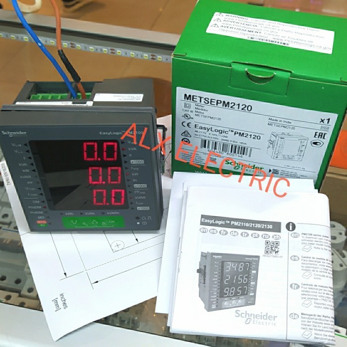 Jual [New Ori] Pm2120 Pm 2120 Power Meter Schneider Metsepm2120 ...