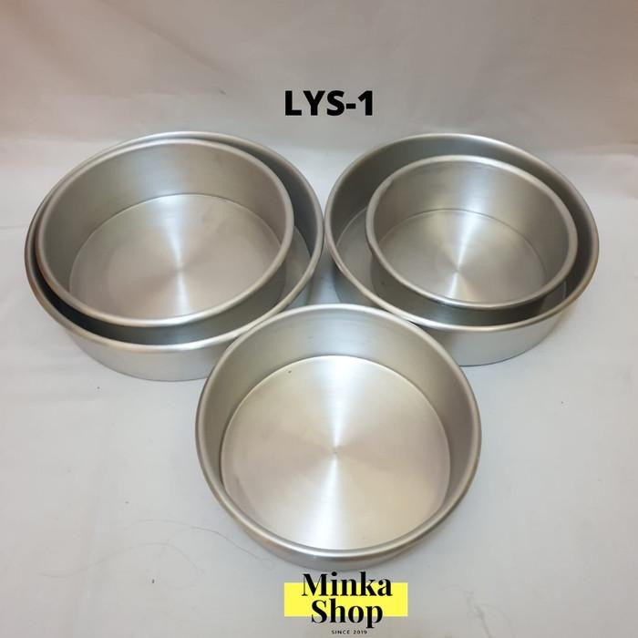 Jual HARGA TERBAIK !! LOYANG KUE BOLU BULAT LOYANG PRESS TANPA ...