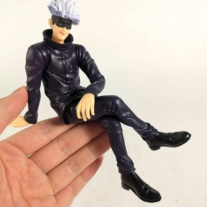 Jual ACTION FIGURE JUJUTSU KAISEN GOJO SATORU STANDING SIT VER. TOPPER ...