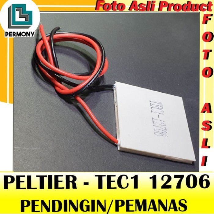 Jual Tec1-12706 12V 60W Cooler Peltier Plate Module Tec1 12706 Best ...