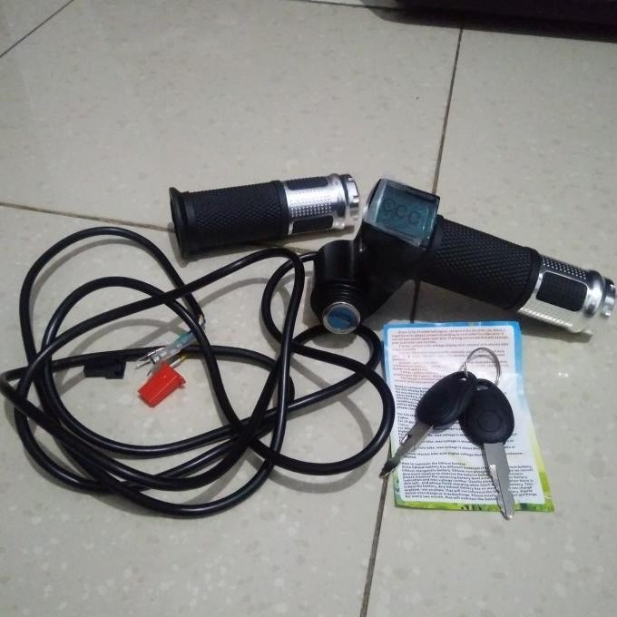 Jual Throttle grip handle - Handle gas sepeda motor listrik | Shopee ...