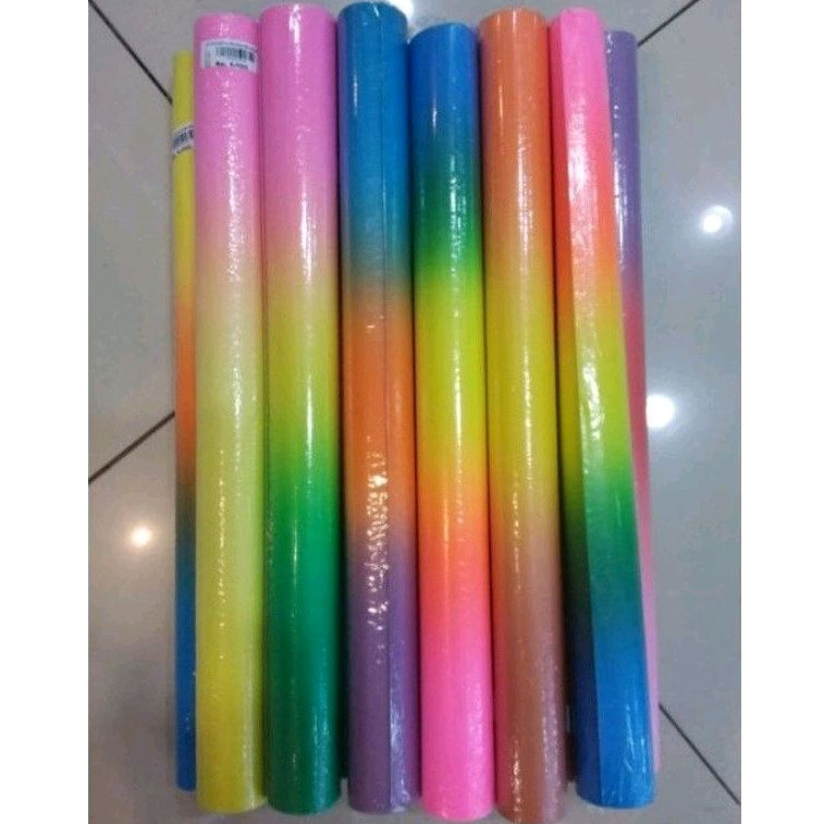 Jual (10 Lembar)Kertas Asturo Pelangi Gradasi/Kertas Kerajinan 40×60 Cm ...
