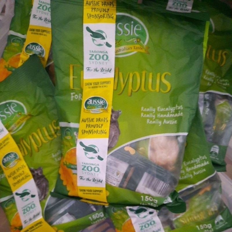 Jual Aussie Drops Eucalyptus Isi 6 Small Pa/Permen Tenggorokan /Best ...