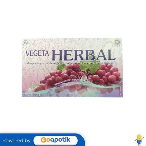 Jual Vegeta Herbal Box 6 Sachet | Shopee Indonesia