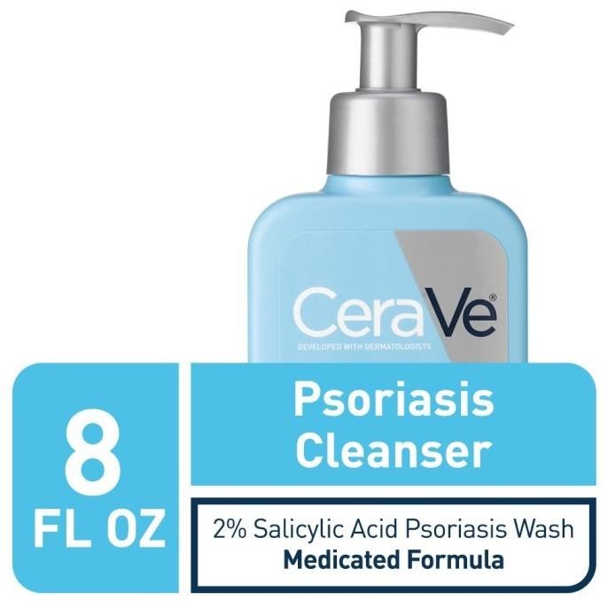 Jual CeraVe Cleanser Psoriasis Treatment Salicylic Acid Dry Skin ...