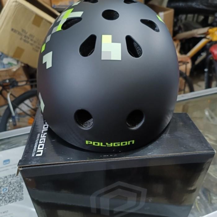 Jual Helm Bmx Model Batok Merk Polygon Pixel | Shopee Indonesia