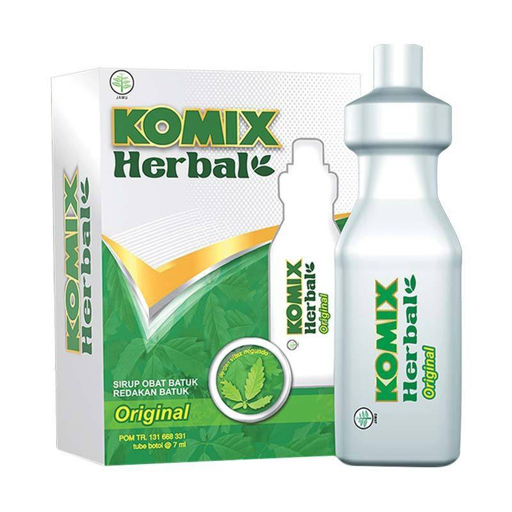 Jual Komix Herbal Original Membantu Meredakan Batuk Berdahak (15 ml ...