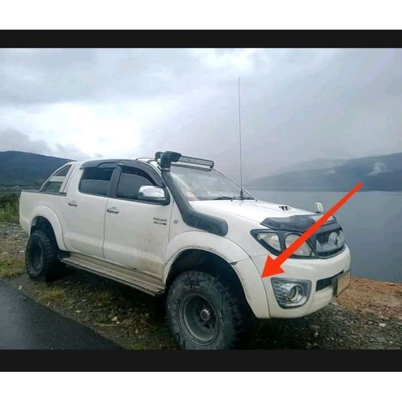 Jual OVER FENDER TOYOTA HILUX VIGO BAGIAN SAMBUNGAN DEPAN TAHUN 2012 ...