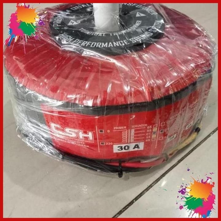 Jual travo toroid csh 30a ct 55 65v trafo donat csh 30 amper ct 55 65 ...