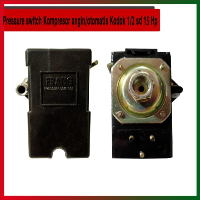 Jual HARGA DISC - Pressure switch kompresor angin/otomatis 1 way 1/2 ...