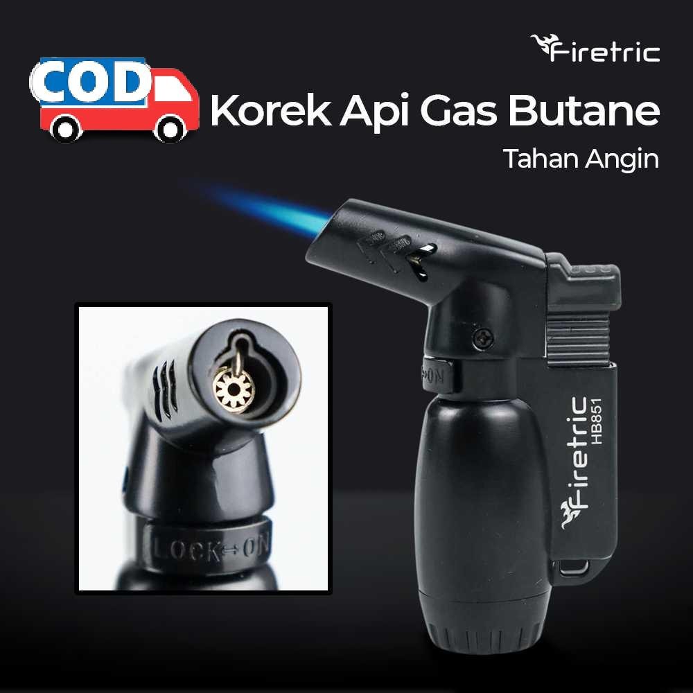 Jual Korek Api Windproof Gas Butana Butane Torch Jet Mini Tahan Angin ...