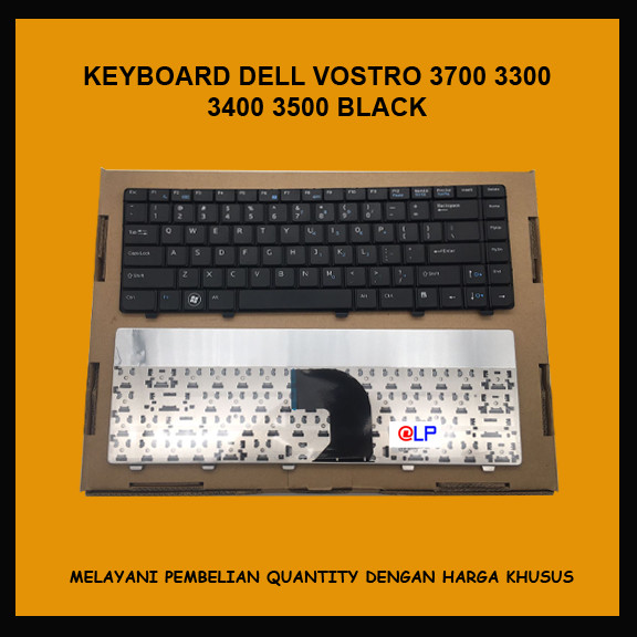 Jual Keyboard Dell Vostro 3400 3500 3700 7FJ92 Black | Shopee Indonesia