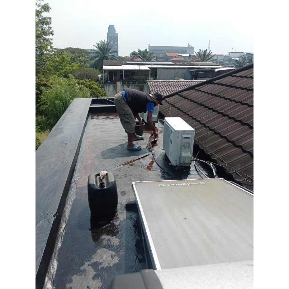 Jual ASPAL CAIR ANTI BOCOR ASPHALT EMULSION FOR WATERPROOFING - 5 KG ...