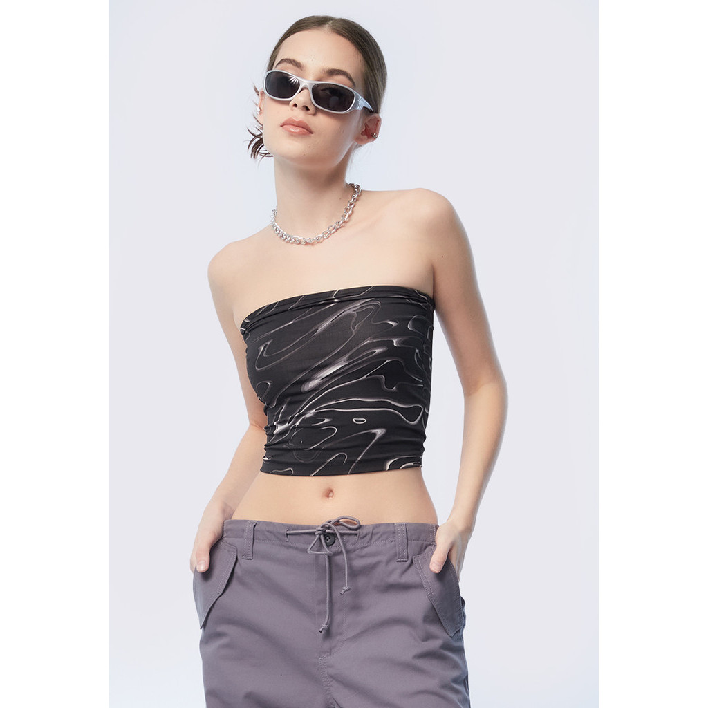 Jual COLORBOX Fitted Tube Top Multicolor | Shopee Indonesia