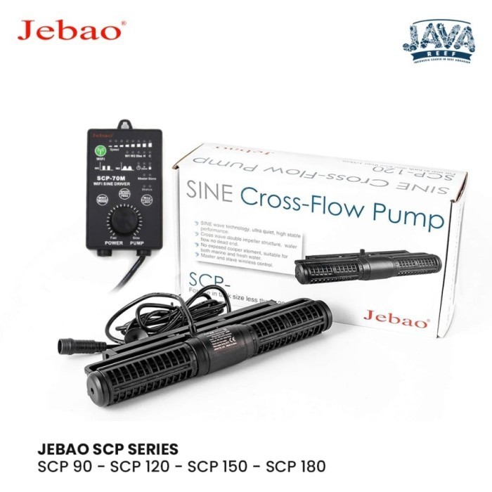 Jual Jebao Cross Flow Wavemaker SCP 180 (wavemaker air laut 32,000 LPH) | Shopee Indonesia