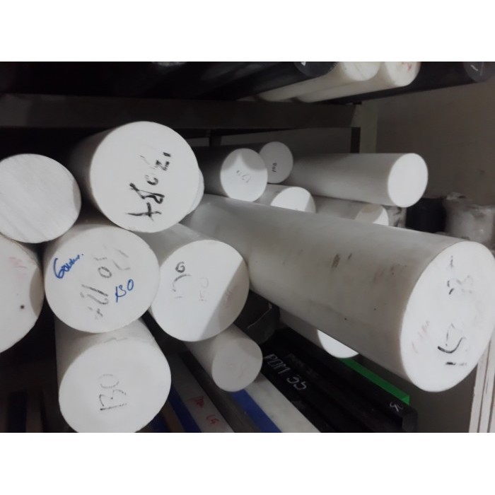 Jual READY teflon as rod 45mm x 1 mtr ( teflon ptfe batangan ) | Shopee Indonesia