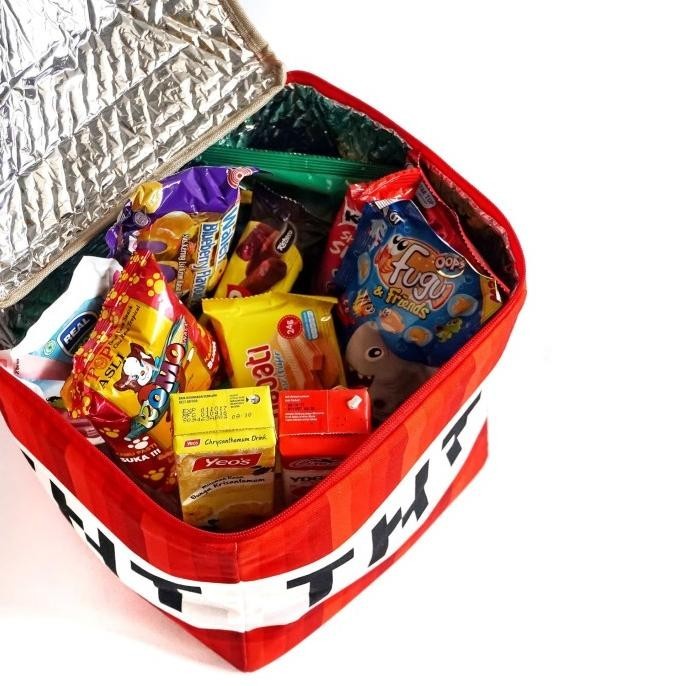 Jual New Sale Lunch Box Tnt Block Minecraft Berkualitas | Shopee Indonesia