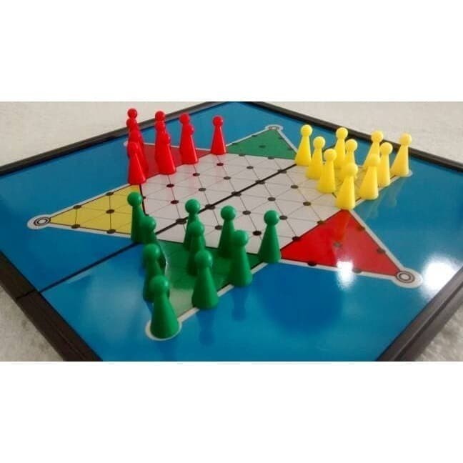 Jual Halma / Chinese Checkers Magnet Ukuran +- 27 x 27 cm | Shopee ...