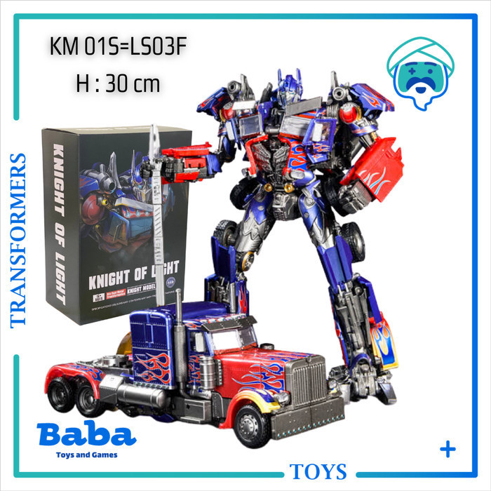 Jual BMB Transformers Deformation LS 03F / KM 01S Optimus Prime God of ...