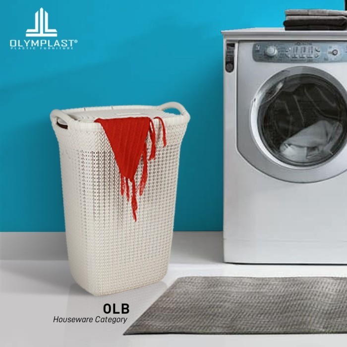 Jual Laundry Olymplast Laundry Basket Olb Keranjang Pakaian Plastik ...