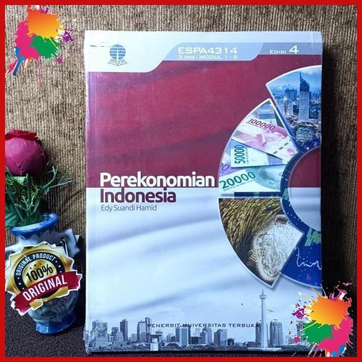 Jual ORIGINAL PEREKONOMIAN INDONESIA UNIVERSITAS TERBUKA 2022 EDY SUANDI (GLV) | Shopee Indonesia