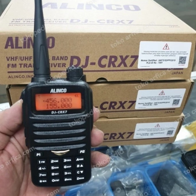 Jual HT ALINCO DJ CRX-7 DUAL BAND VHF/UHF | Shopee Indonesia