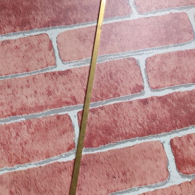 Jual Strep Kuningan/ Nat Lantai Marmer Granit 5Mmx10Mmx1000Mm | Shopee ...