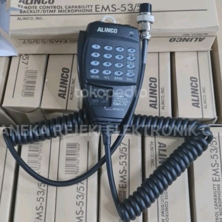 Jual EXTRA MIC EMS-57 MIC RIG DR-135 HAND MIC ALINCO DR135 MIK EMS57 | Shopee Indonesia