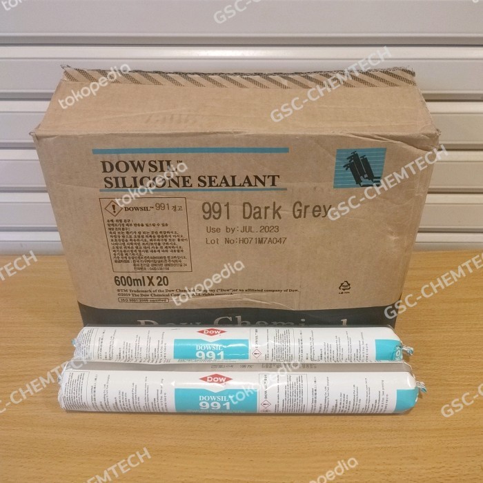 Jual DOWSIL SILICONE SEALANT 991 (DARK GREY) | Shopee Indonesia