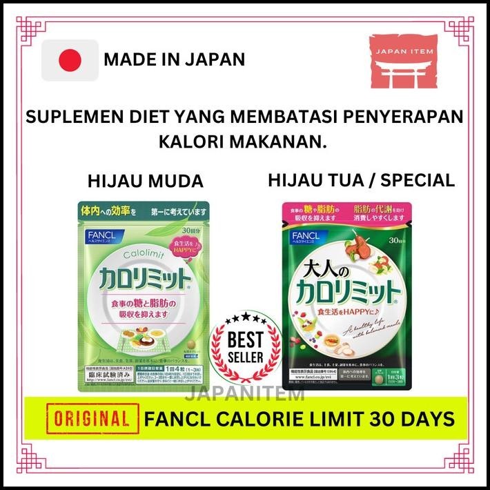 Jual Fancl Calorie Limit For Adult 30 Days / Calolimit | Shopee Indonesia
