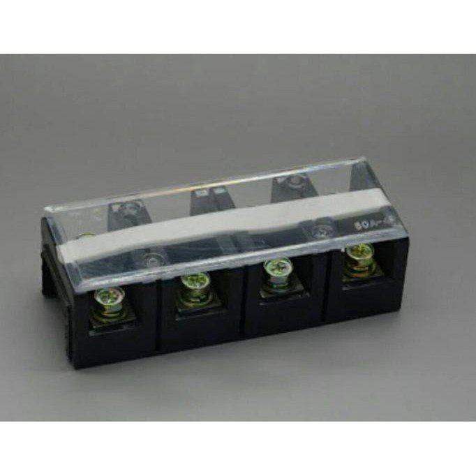 Jual Terminal Block 4 pole 150 Ampere / TC-1504 / Terminal Blok | Shopee Indonesia