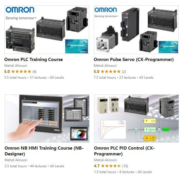 Jual ready stok Omron Video Tutorial PLC HMI Servo PID using CX-Programmer CX-Designer | Shopee ...