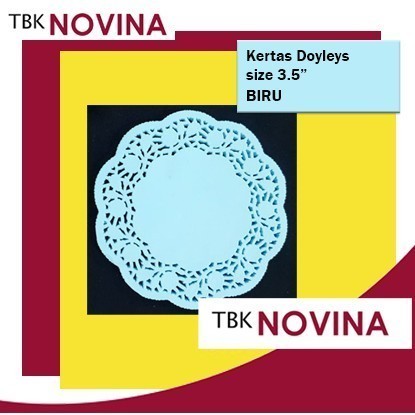 Jual [250pcs] Kertas Doyleys/ Kertas Doilies / Doylie 3.5" (WARNA ...