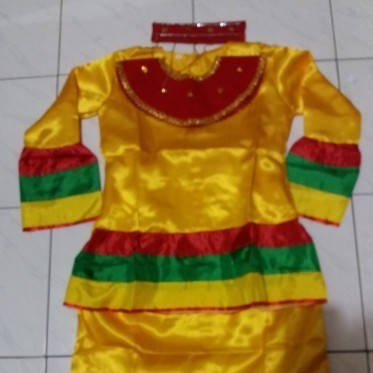 Jual Baju Ronggeng Betawi Tk // Pakaian Tari Ronggeng Adat Betawi Anak ...