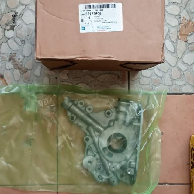 Jual Pompa Oli Aveo Pompa Oli Kalos Oil Pump Lova GM 25182606 | Shopee ...