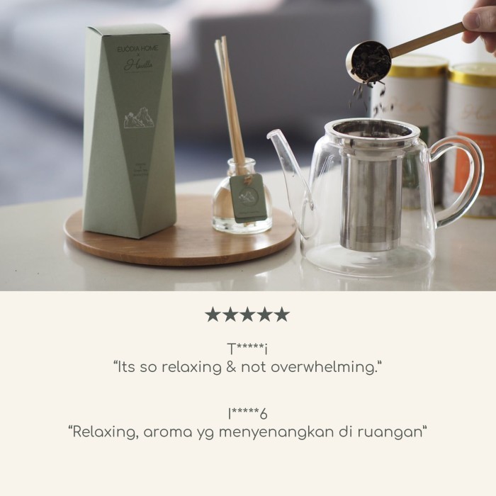 Jual Euodia Home X Havilla Oolong & Green Tea Fragrance Diffuser 50Ml ...