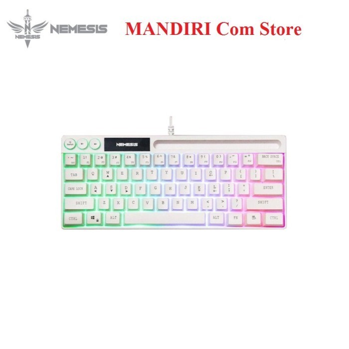 Jual Keyboard Gaming NYK Nemesis ERIS K-06 mini RGB Stand Holder ...