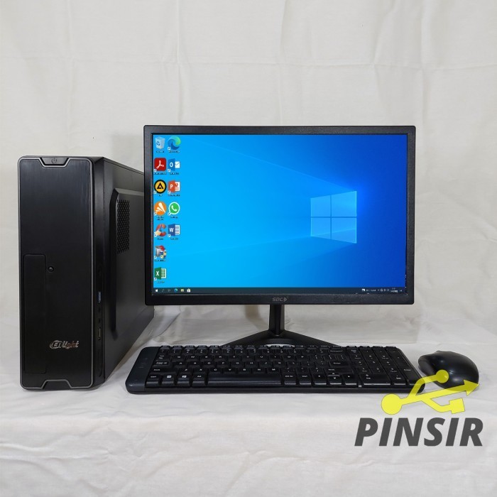 Jual PC Rakitan i7 Full Set Lengkap Siap Pakai Untuk Profesional LED 22 ...