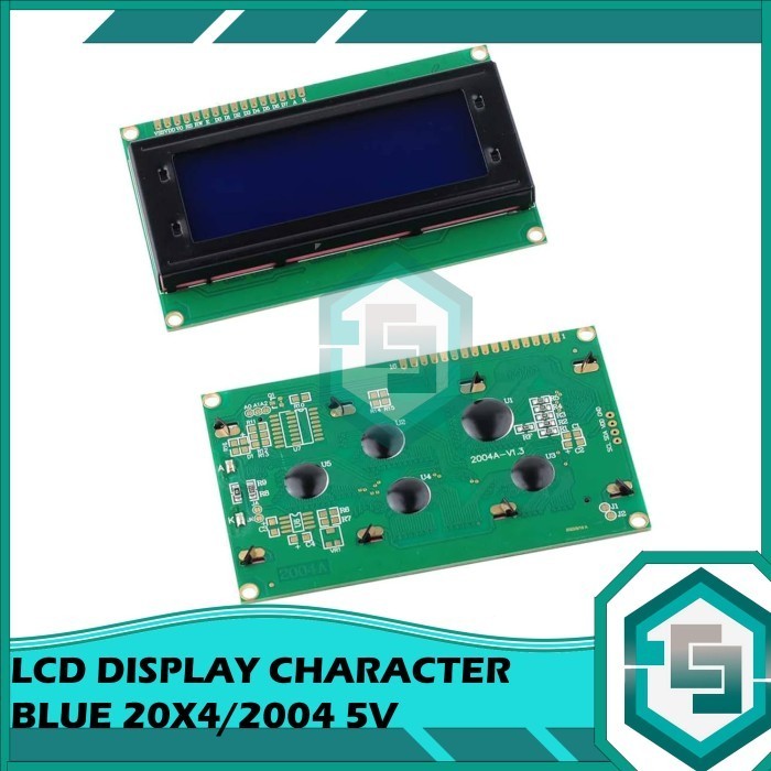 Jual Lcd Character Blue Biru 20X4 2004 5V Backlight Module | Shopee ...