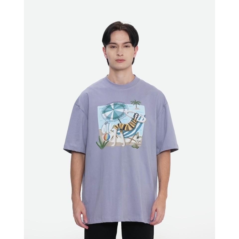 Jual Erigo T-Shirt Olla JKT48 Lavender Gray By Imelda Adams | Shopee Indonesia