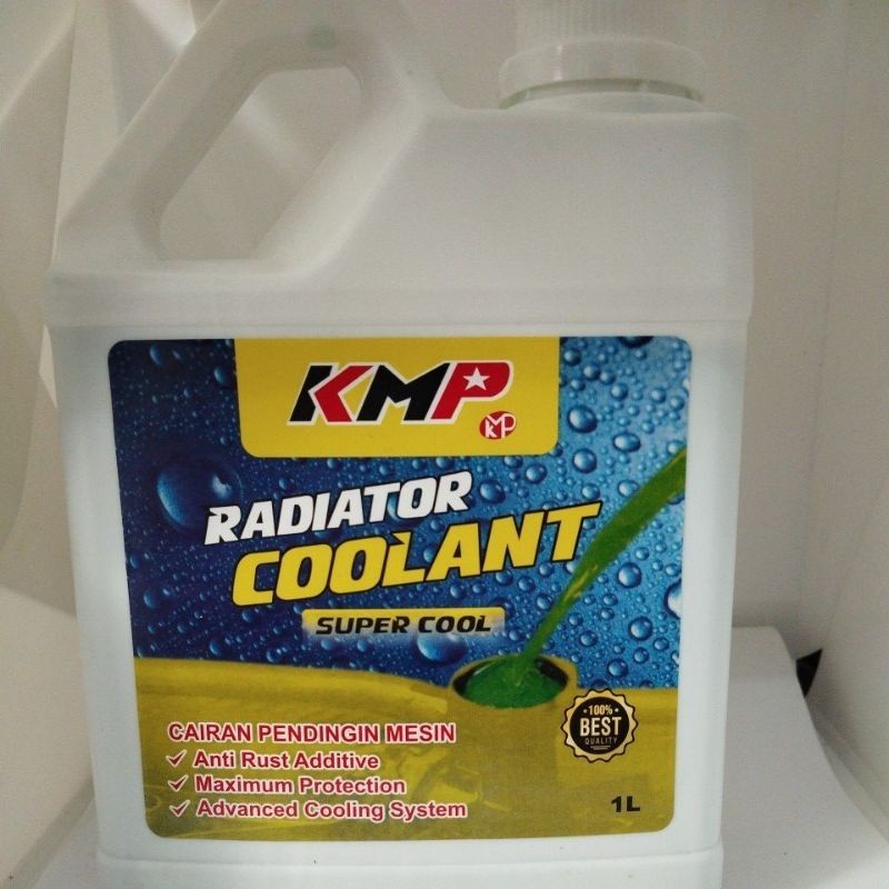 Jual air radiator coolant motor/mobil 1 liter (botol) | Shopee Indonesia