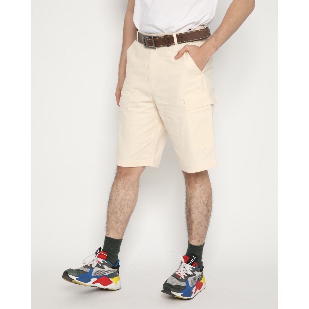 Jual Erigo Cargo Short Yoshei Cream Unisex | Shopee Indonesia