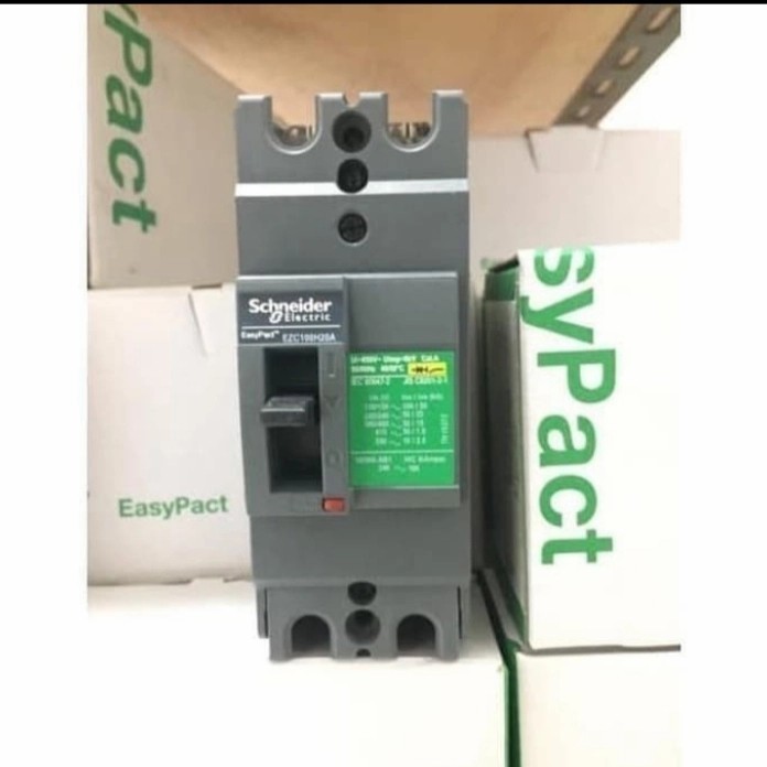 Jual MCCB EZC100H 2P 50A/40A/30A/25A/20A/15A SCHNEIDER | Shopee Indonesia