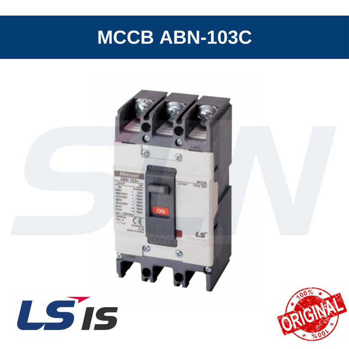 Jual MCCB LS IS ABN103C 3 PHASE 20A/30A/40A/50A/60A/75A/100A (AMPERE) | Shopee Indonesia