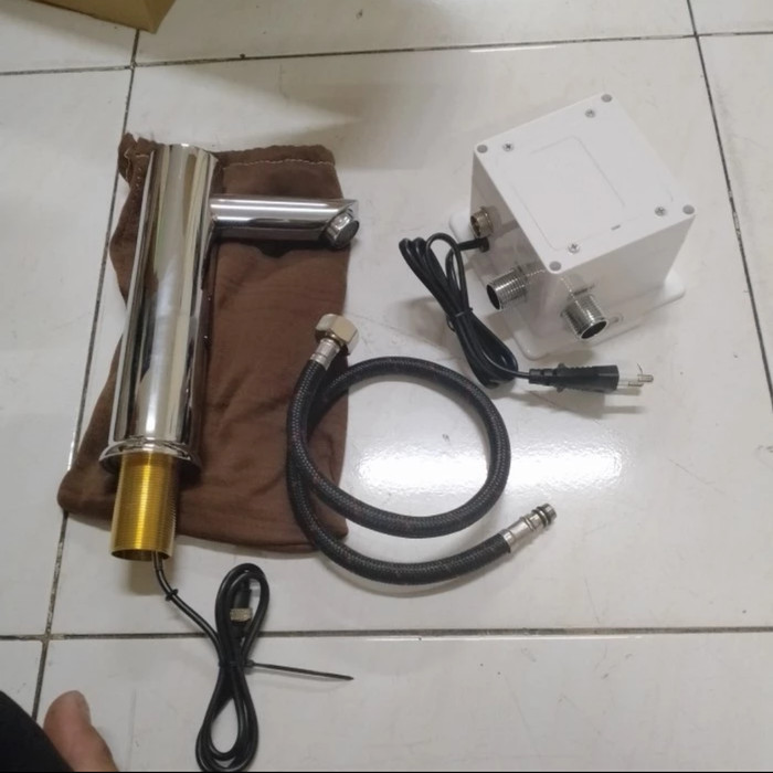 Jual kran wastafel otomatis sensor / kran air sensor | Shopee Indonesia