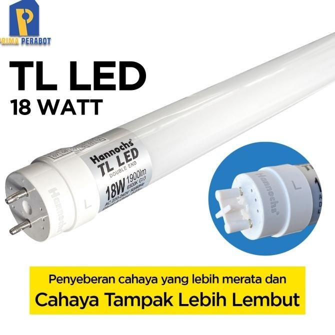Jual yang dicari] Lampu TL LED 18 Watt / Neon LED HANNOCHS Original ...
