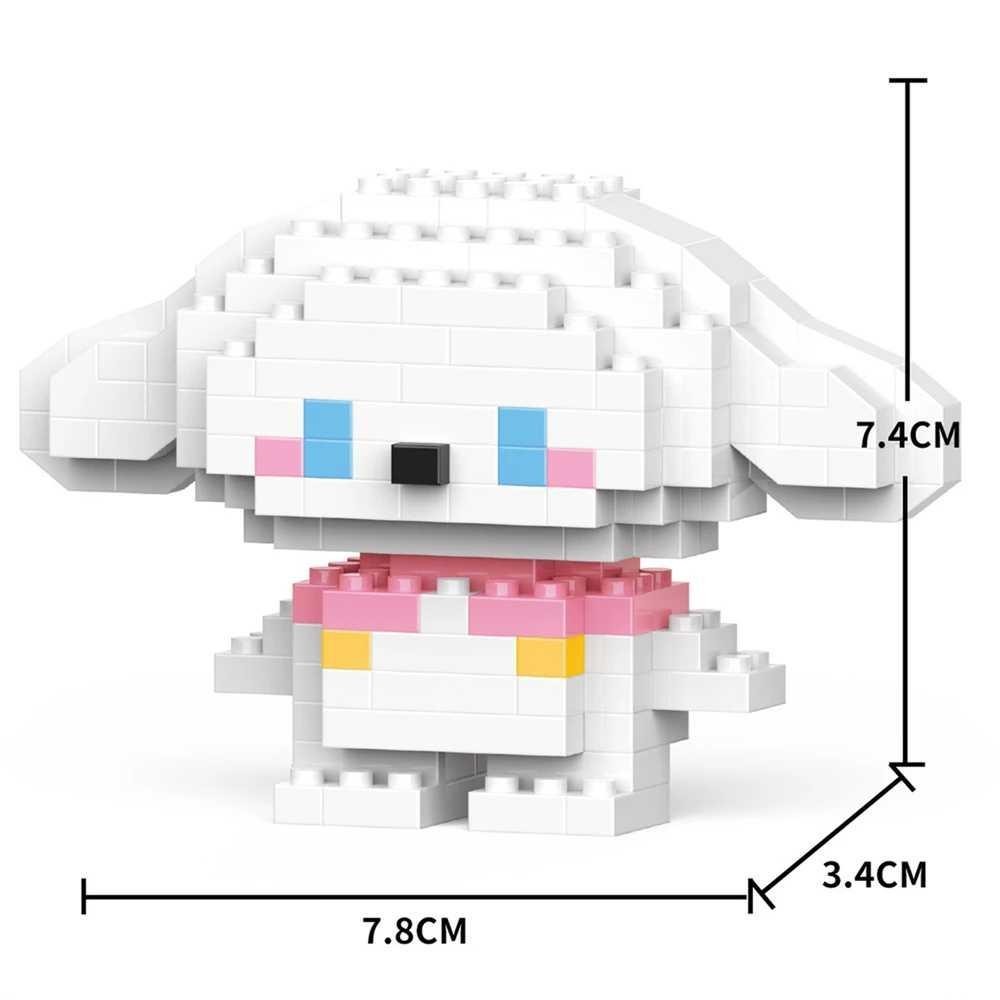 Jual BRICKS Mainan Balok Susun Karakter Cinnamoroll Figure 144PCS ...